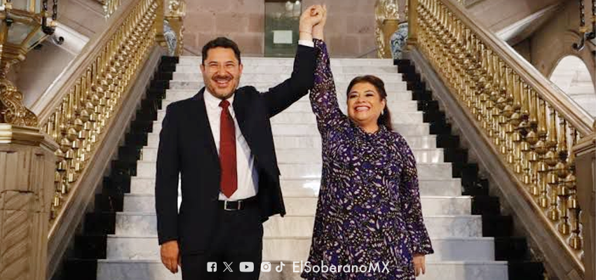 Martí Batres y Clara Brugada inician proceso de transición del Gobierno ...