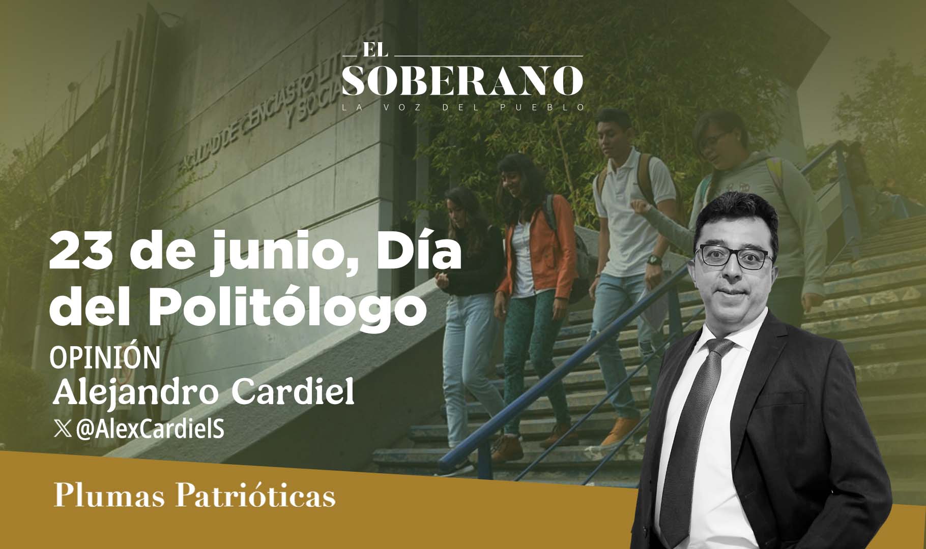 23 de junio, Día del Politólogo - El Soberano